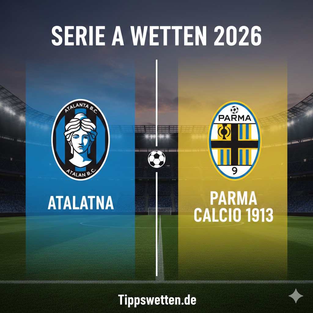 Serie A Wetten 2026 : Atalanta vs Parma Calcio 1913 - 22. Spieltag
